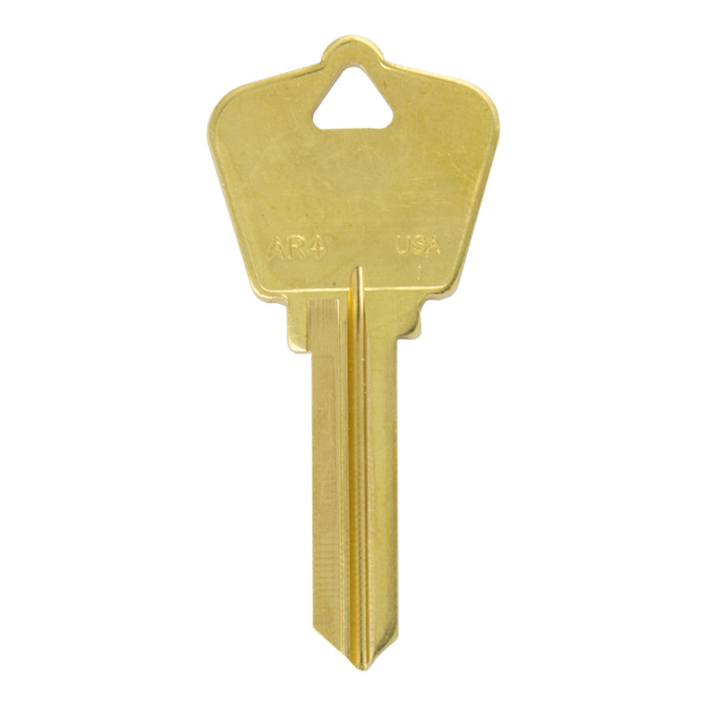 ILCO AR4 1179A Key Blank for Arrow Locks - Brass - 50 Pack ilco Our Brands