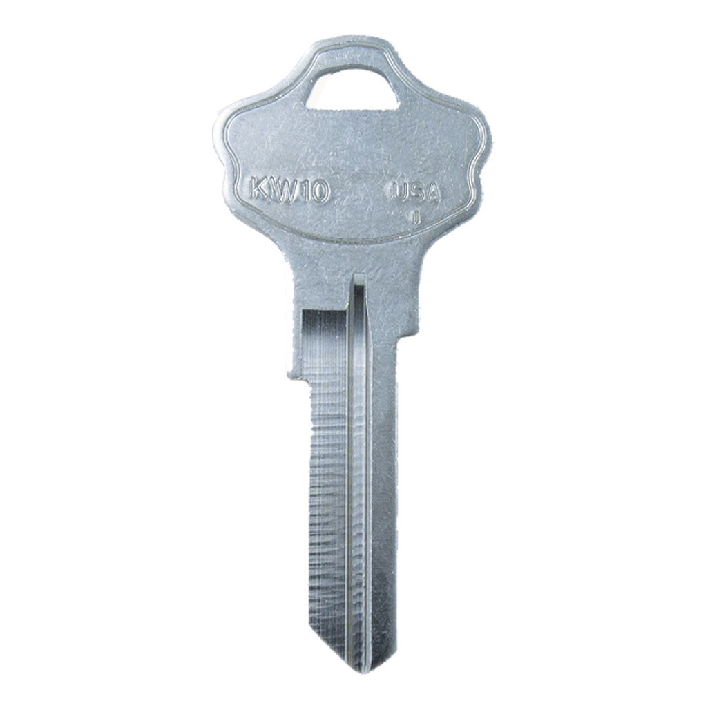 ILCO A1176ST Kwikset KW10 Key Blank - Nickle Plated Brass - 50 Pack ...