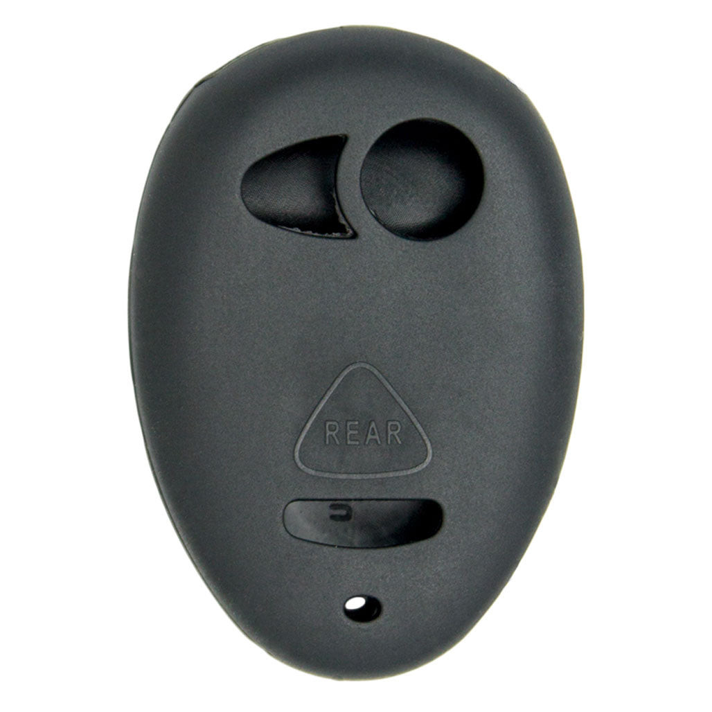Replacement Silicone Jacket Keyless Remote Cover GMC64 for GM - Black ...