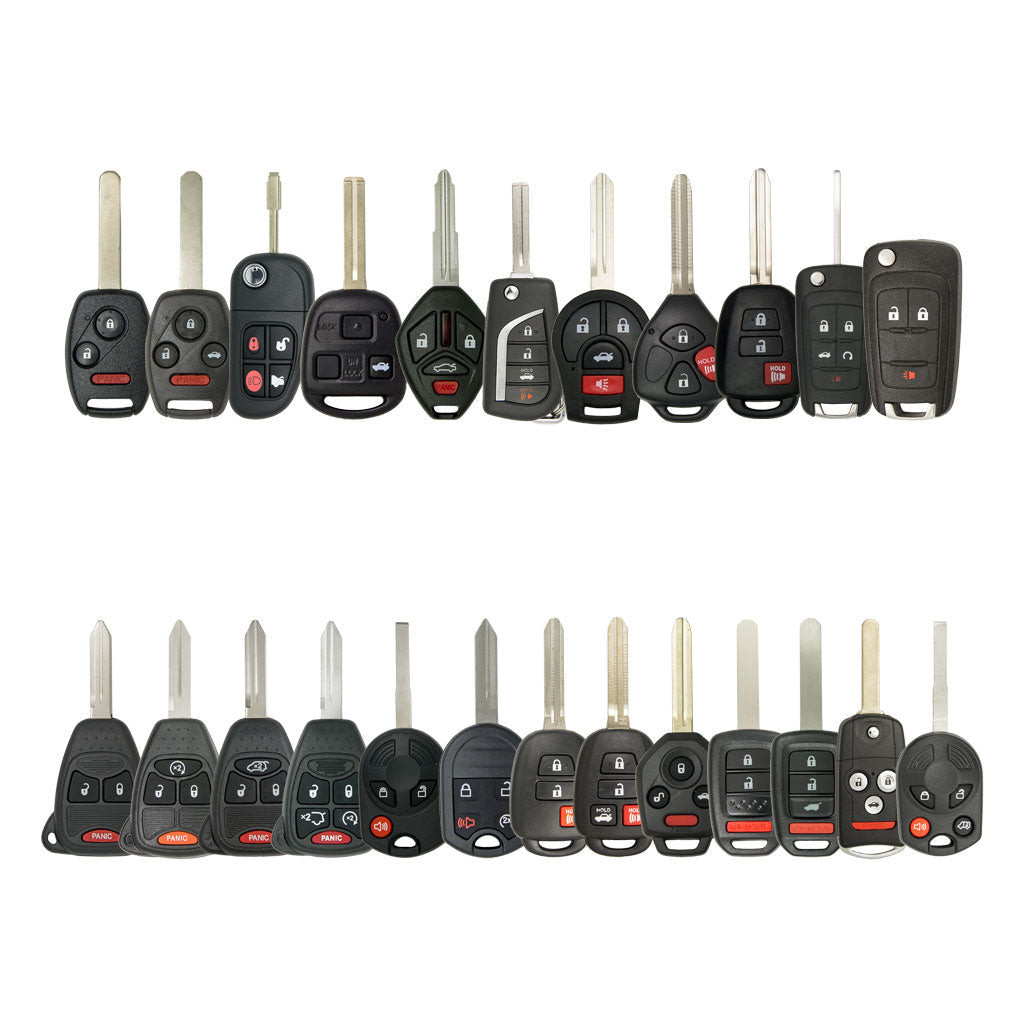 Starter Pack of Keyless2Go Replacement Remote Head Keys - Version 1 ...