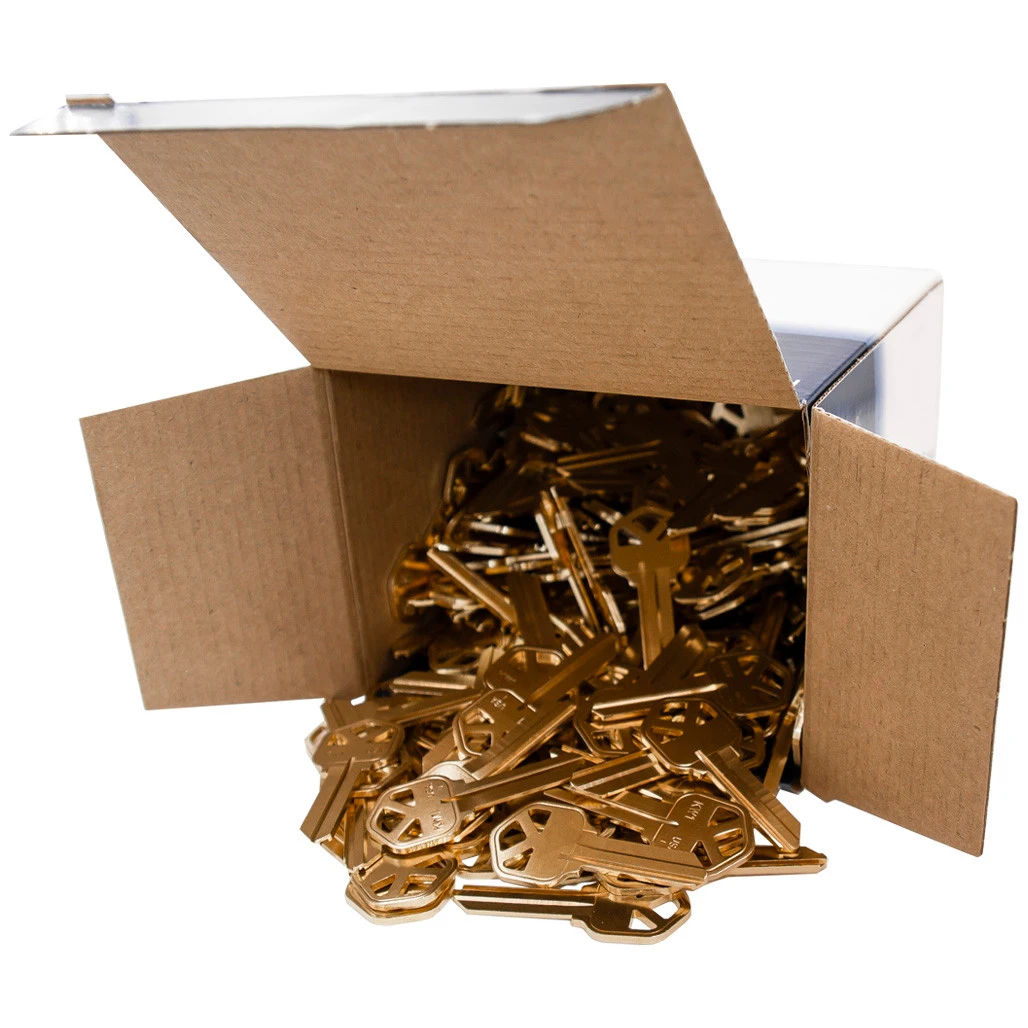 K2G KW1 Brass Keys 250 Pack - MADE IN USA K2G Hardware Keys & Accessories