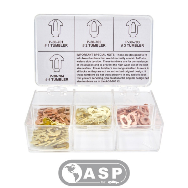 ASP A 30 117 Toyota TR47 Keying Kit ASP Our Automotive Brands