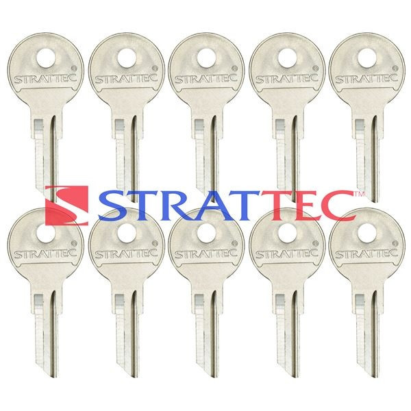 STRATTEC (322727) Mechanical Key - Pack of 10 Strattec Automotive Keys
