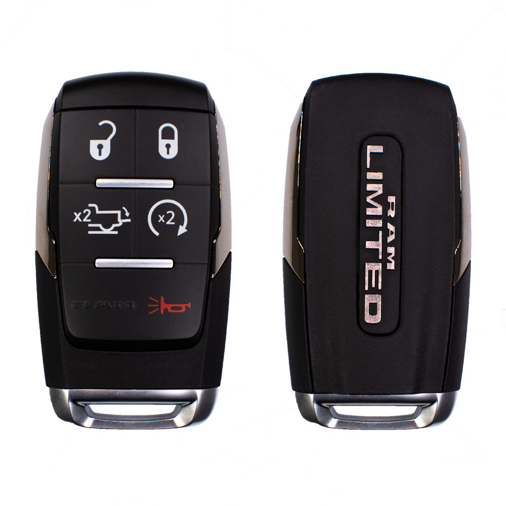 Ram 5 Button Proximity Smart Key GQ4-76T / 68375457 AC For RAM 2500 and ...