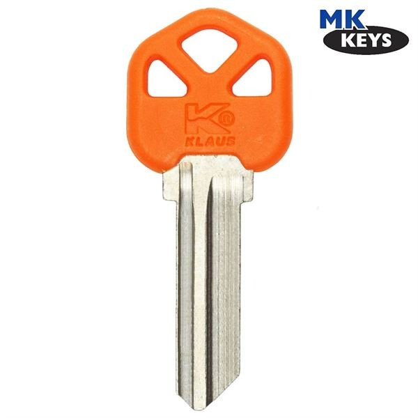 Kwikset KW1 Plastic Head Key ORANGE KLAUS Keys & Accessories