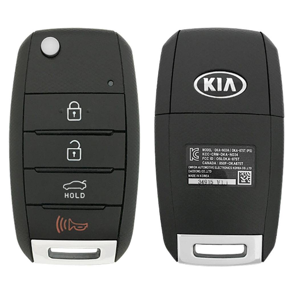 Kia Optima 4 Button Remote Flip Key NYODD4TX1306-TFL 95430-2T560 ...