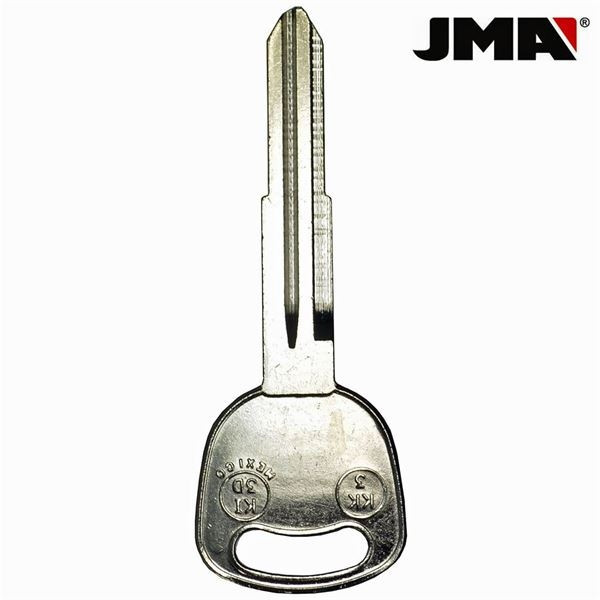 JMA KI-3D KK3 Mechanical Key, Pack of 10 JMA Keys & Remotes