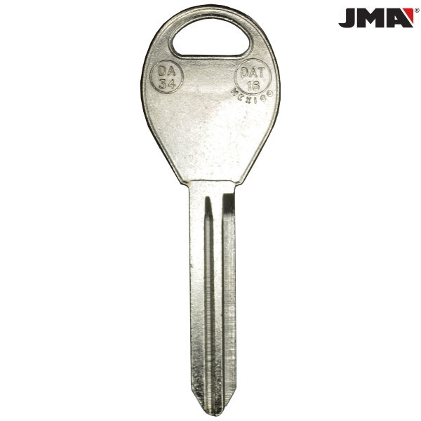 JMA DAT-16 DA34 Mechanical Key, Pack of 10 JMA Keys & Remotes