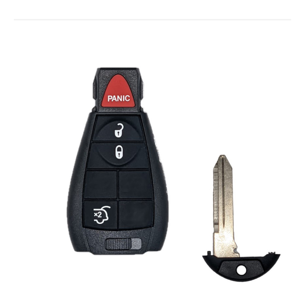 Jeep 4 Button Fobik Remote Key IYZ-C01C 68066848 AF AE - Recase Shop ...