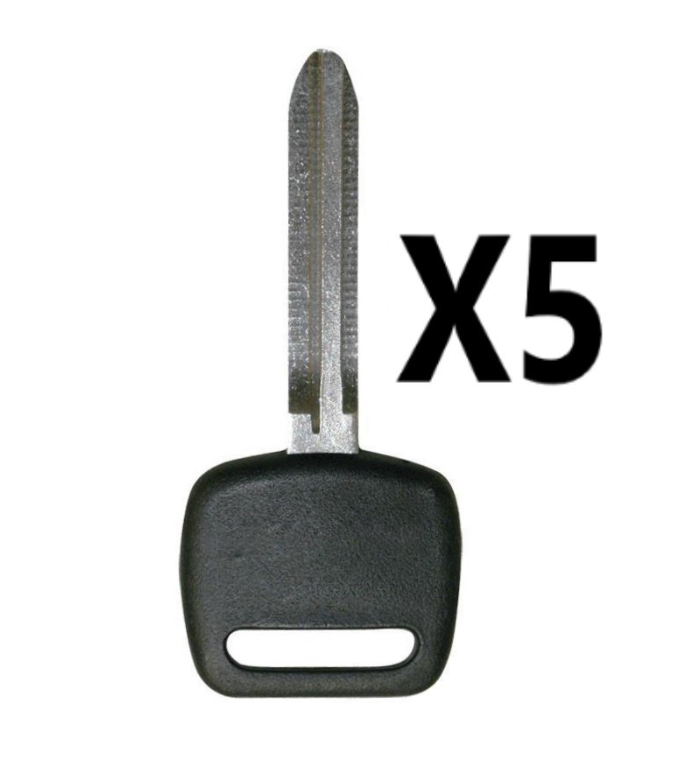 KEYLINE TR47-P Plastic Head Key, Pack of 5 Keyline Plastic Head Keys