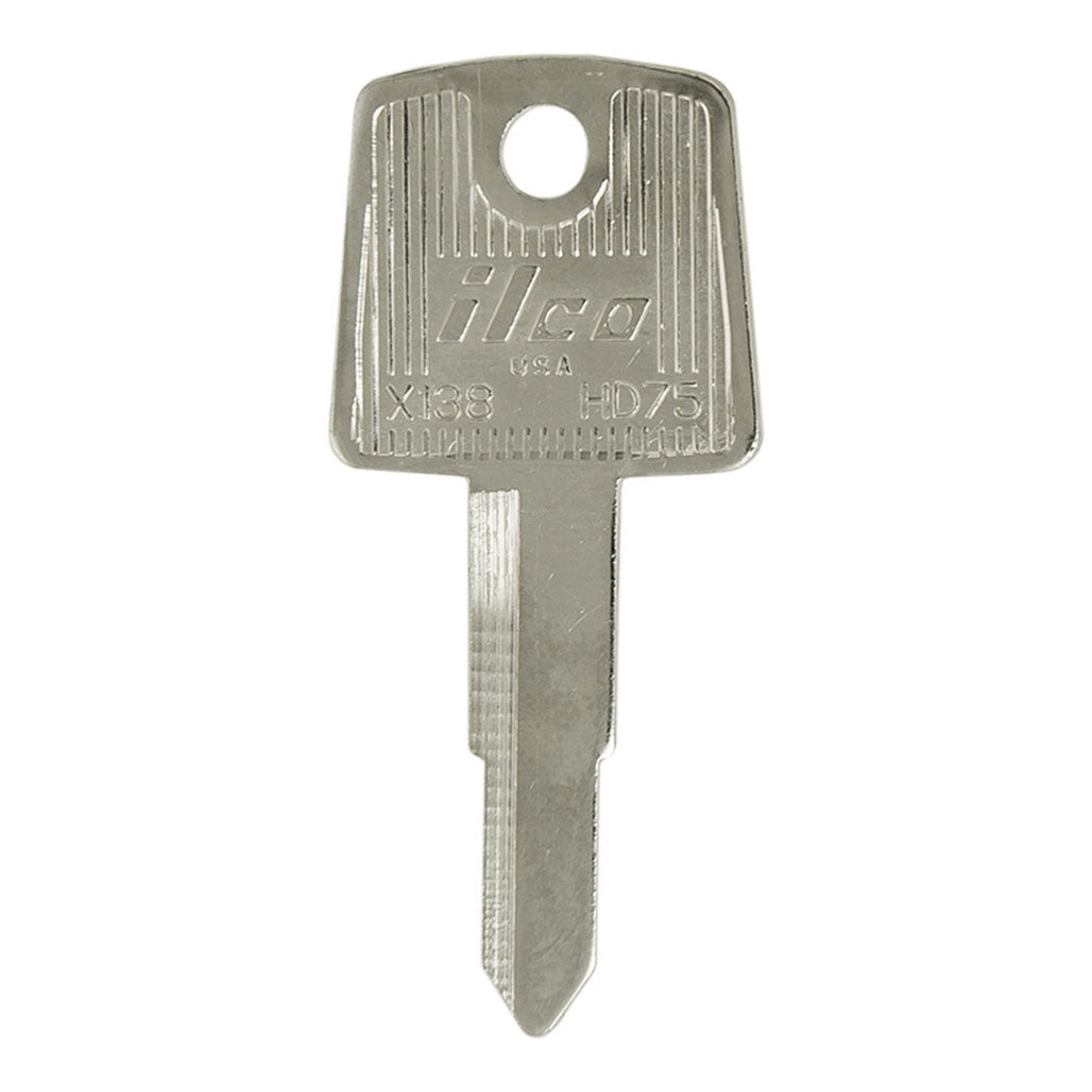 ILCO AF00006552 HD75 Motorcycle Mechanical Key, Pack of 10 ilco Our ...
