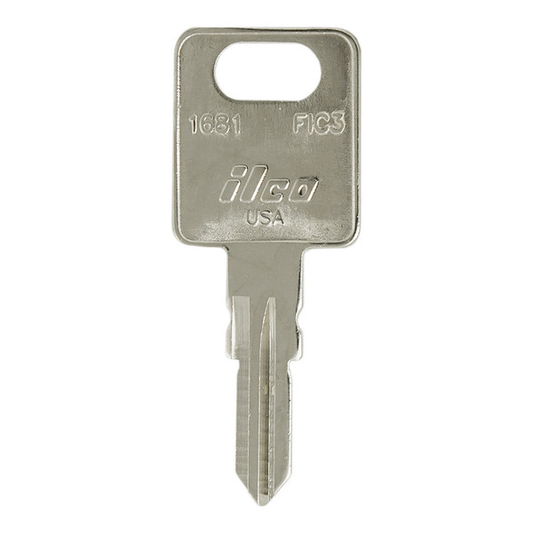 Ilco 1681 FIC FIC3 Auto Metal Key Blank for Case Fastec FIC Kencon (10 ...