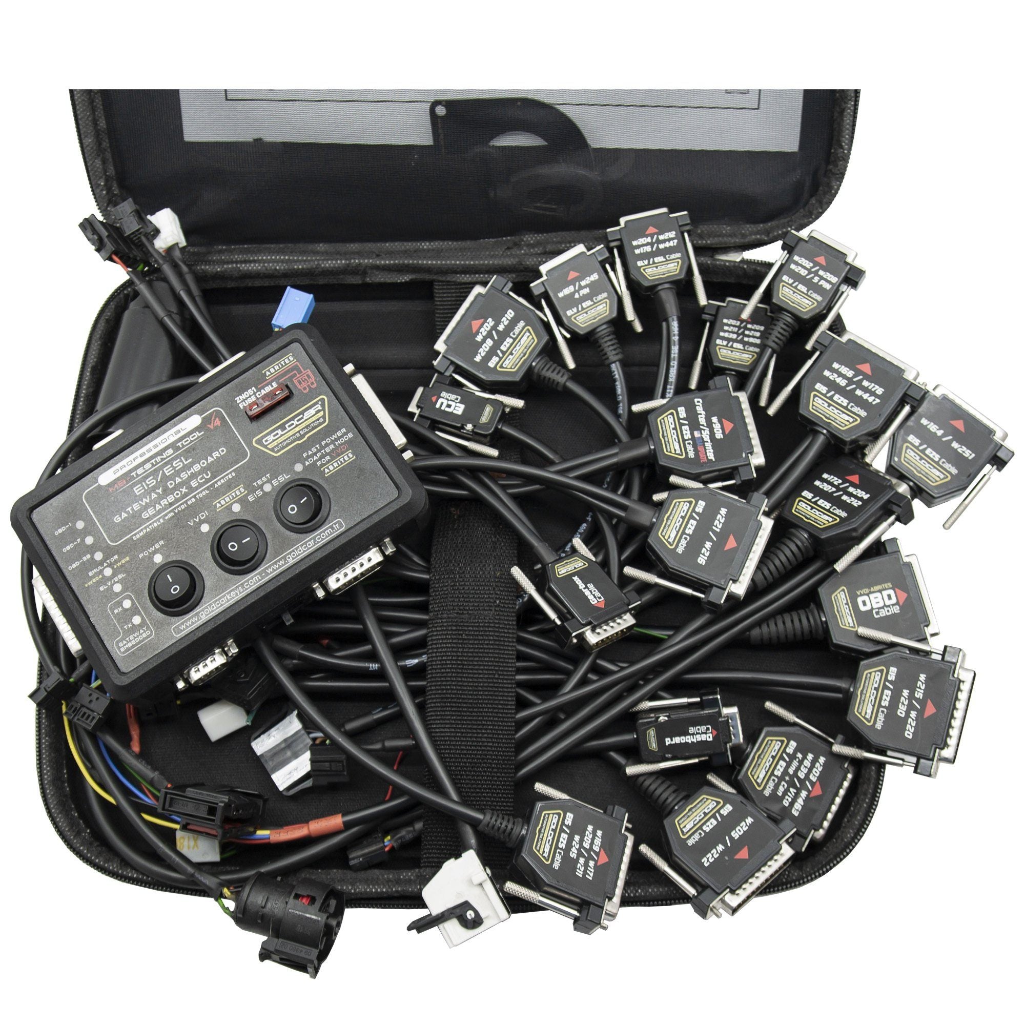 Goldcar Mercedes MB Testing Tool EIS/ESL Gateway Dashboard Gearbox ECU ...