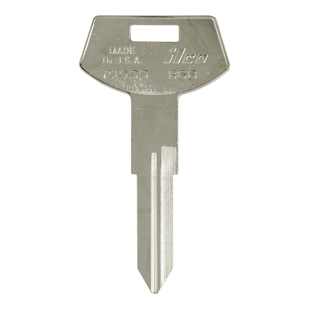 ILCO AL01280002 B68 Mechanical Key, Pack of 10 ilco Keys & Remotes