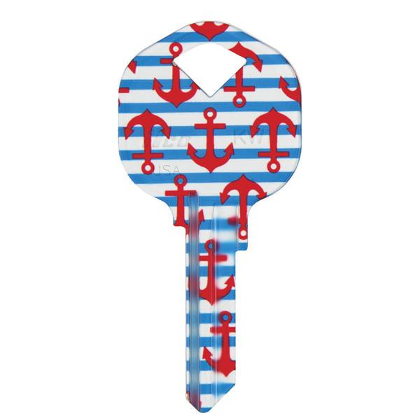 ILCO KW1/KW10 BIG Personali-Keys (large bow keys) ANCHORS - 5 PACK ilco ...