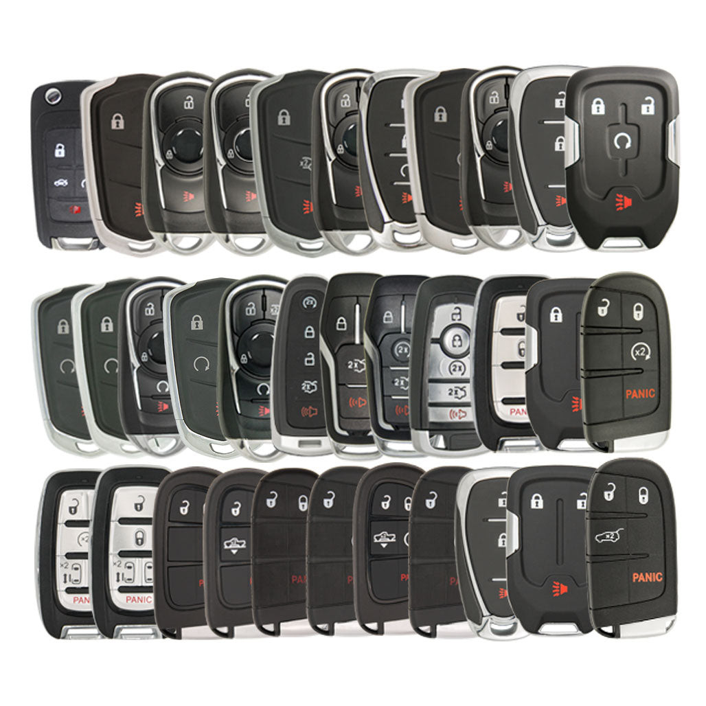 Starter Pack of Keyless2Go Replacement Smart Proximity Keys - Domestic ...