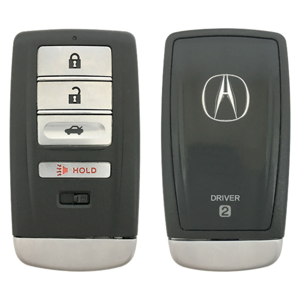 Acura 4 Button Smart Key Driver 2 ACJ932HK1210A / 72147-TY2-A11 180971 ...