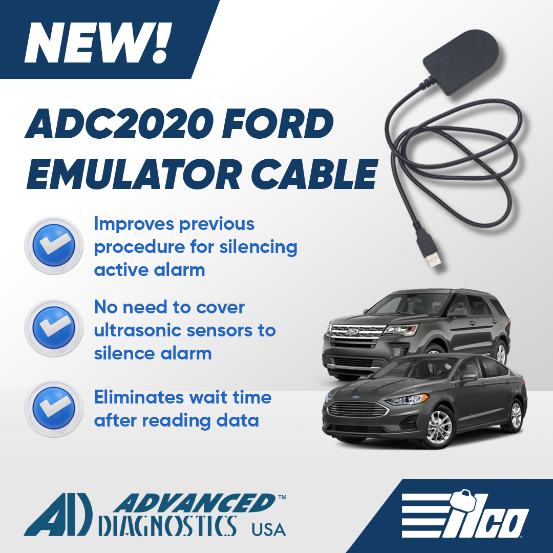 ADC2020 Ford Emulator Cable - Key Innovations - Automotive Locksmith ...
