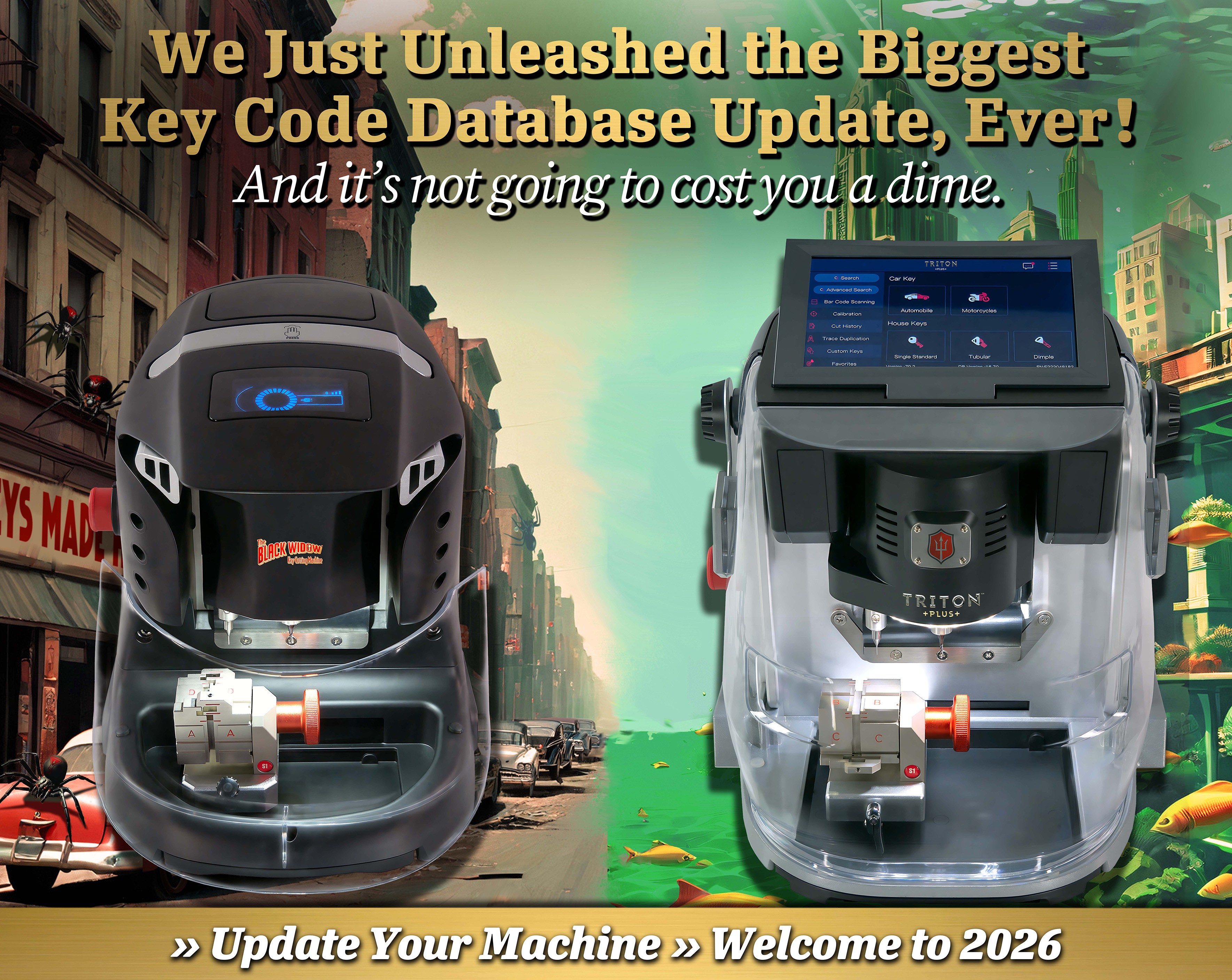 Triton & Black Widow Key Machine Update - Key Innovations - Automotive ...