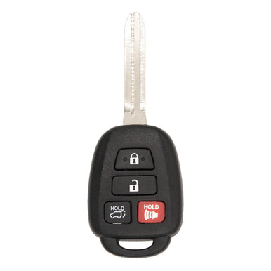 Keyless2Go 4 Button w/ Hatch Remote Key Replacement for Toyota RAV4 ...