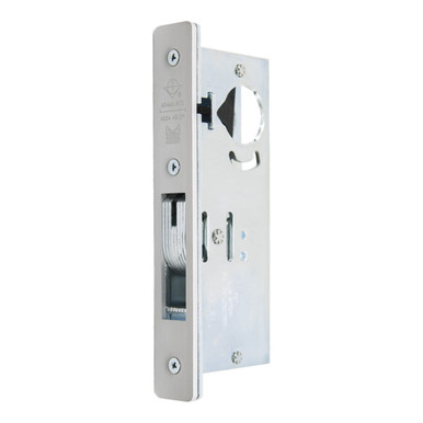 Adams Rite MS1850S Series MS Deadlock, Flat Faceplate, 1-1/2" Backset ...