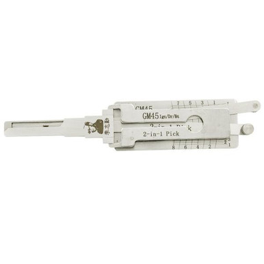 Original Lishi GM45 Pontiac G8 2-in-1 Pick - Door/Trunk Original Lishi ...