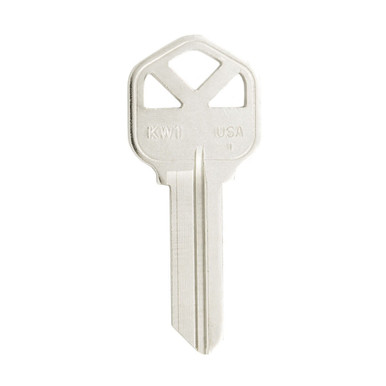 ILCO 1176 Kwikset KW1 Key Blank - Nickle Plated Brass - 50 Pack ilco ...