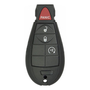 RAM 4 Button Remote Key Fobik GQ4-53T 56046955 AG - New Original OEM Hidden