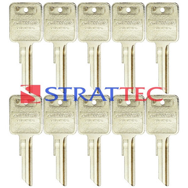 STRATTEC (322337) Mechanical Key - Pack of 10 Strattec Automotive Keys