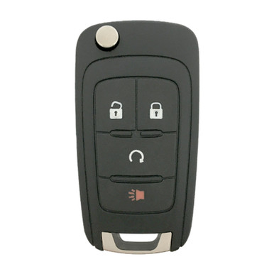 GM 4 Button With Remote Start Remote Flip Key KR55WK50073 13575177 ...