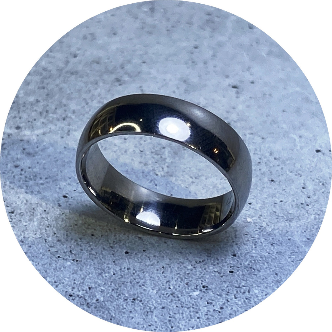 KIN- Titanium soft curve band - KIN Gallery