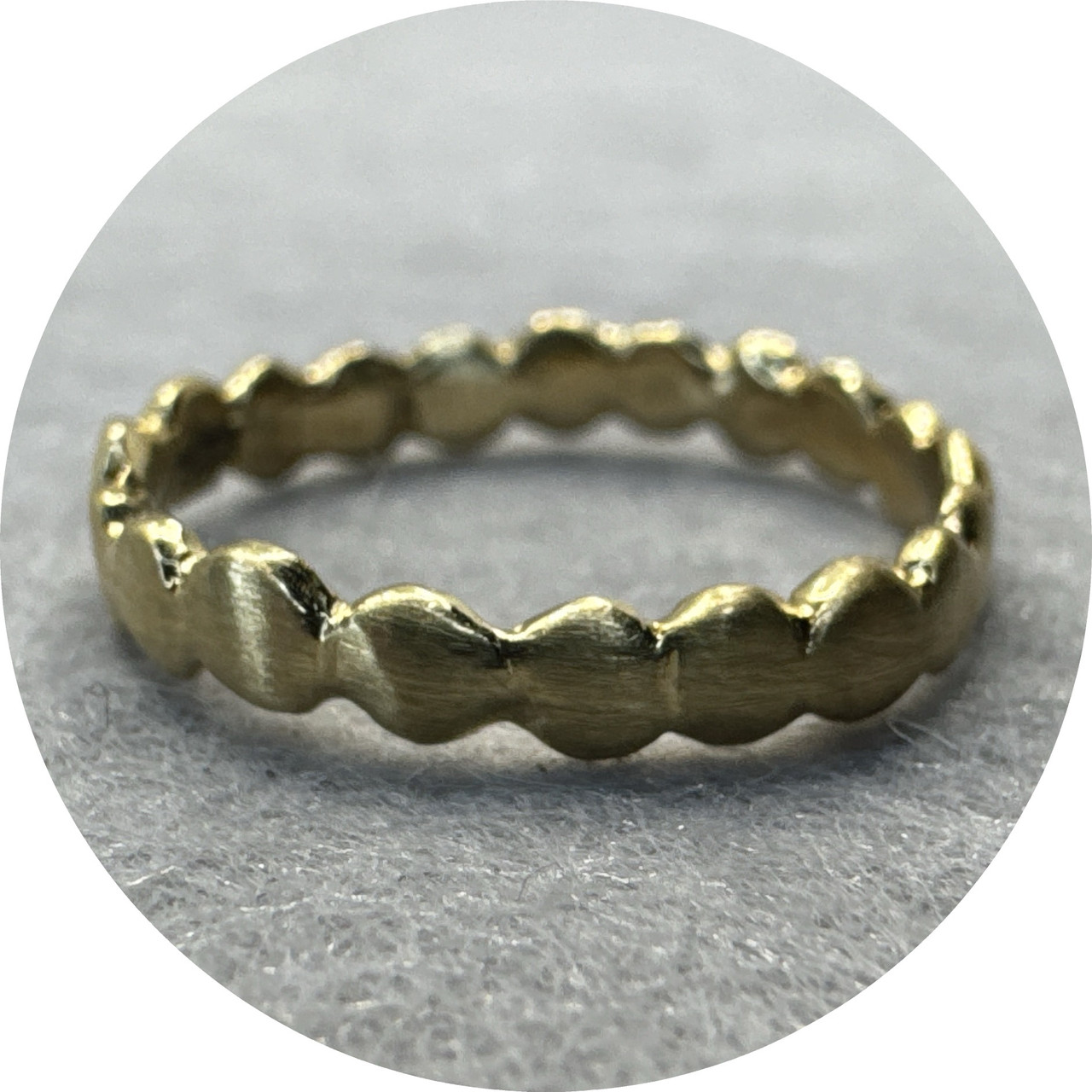 Katie Shanahan - 'Dots' Eternity Ring, 9ct Yellow Gold - KIN Gallery