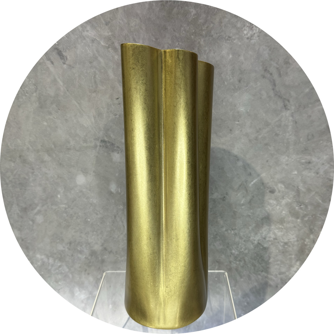 Ferro Forma - Flow Form Vase #30, Brass, Medium - KIN Gallery