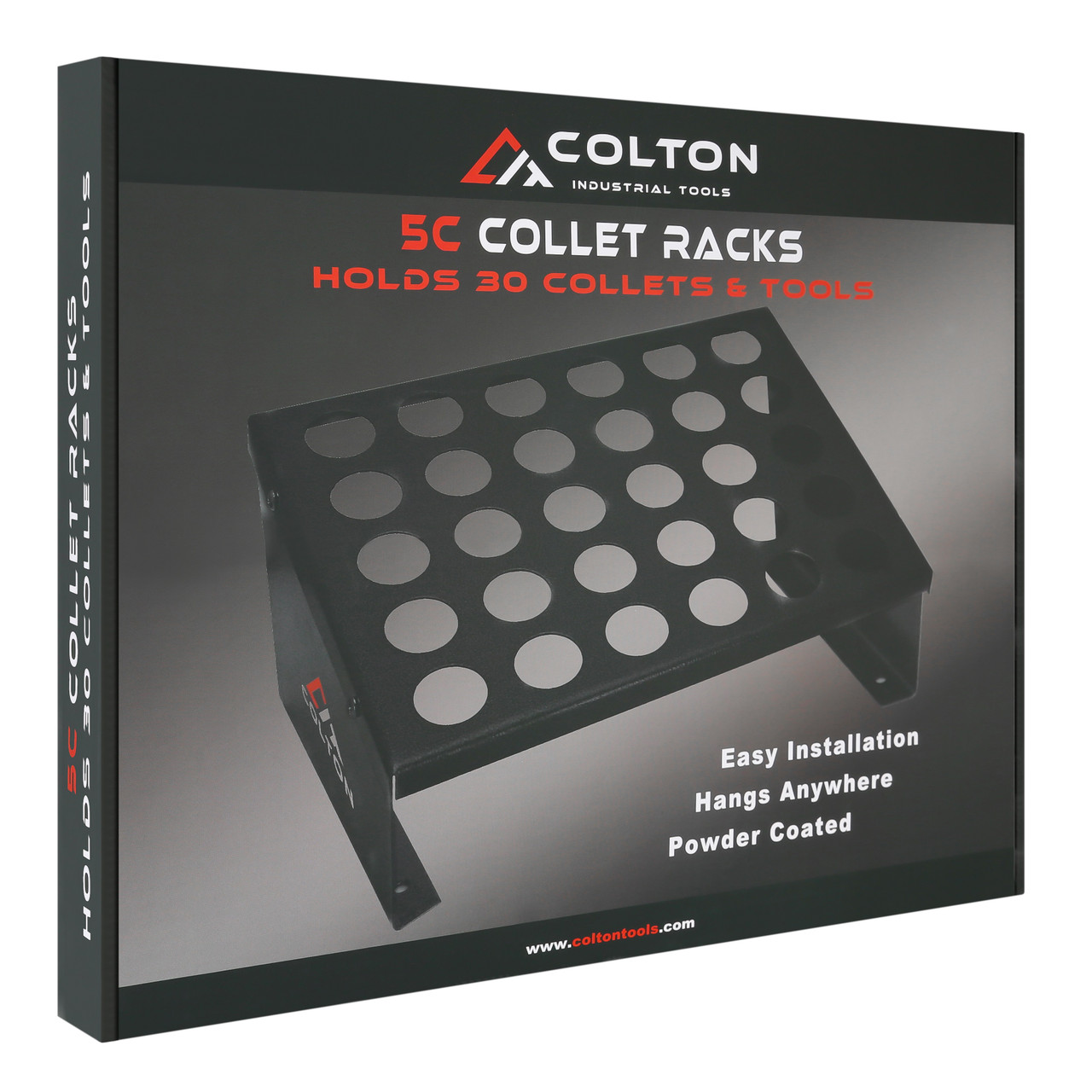Colton Industrial 20711 | 5C Collet Storage Rack Holds 30 5C Collets ...