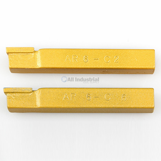 All Industrial 19876 | 20pc 1/2" C2 & C6 Carbide-Tipped Lathe Tool Bit ...