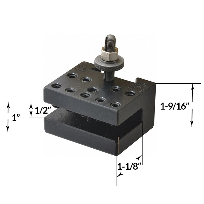 Aloris AXA-6 | Multiple Tool Holder - All Industrial Tool Supply