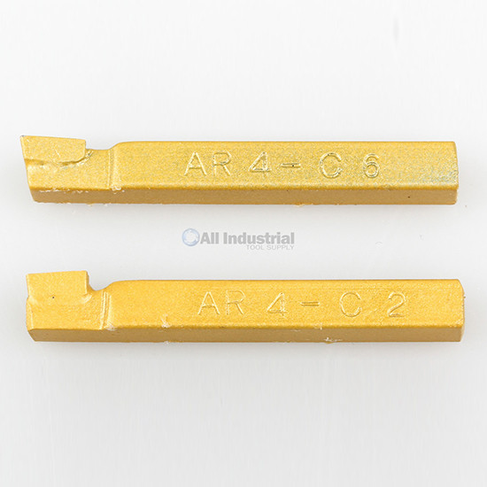 All Industrial 19870 | 20pc 1/4" C2 & C6 Carbide-Tipped Lathe Tool Bit ...