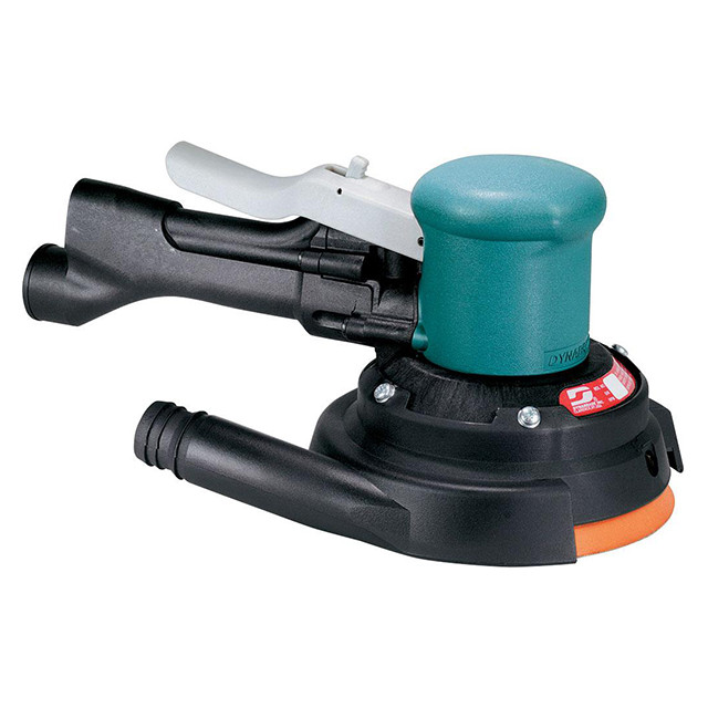 Dynabrade 58444 | 0.45 hp Power x 900 RPM Rear Exhaust Two Hand Gear ...