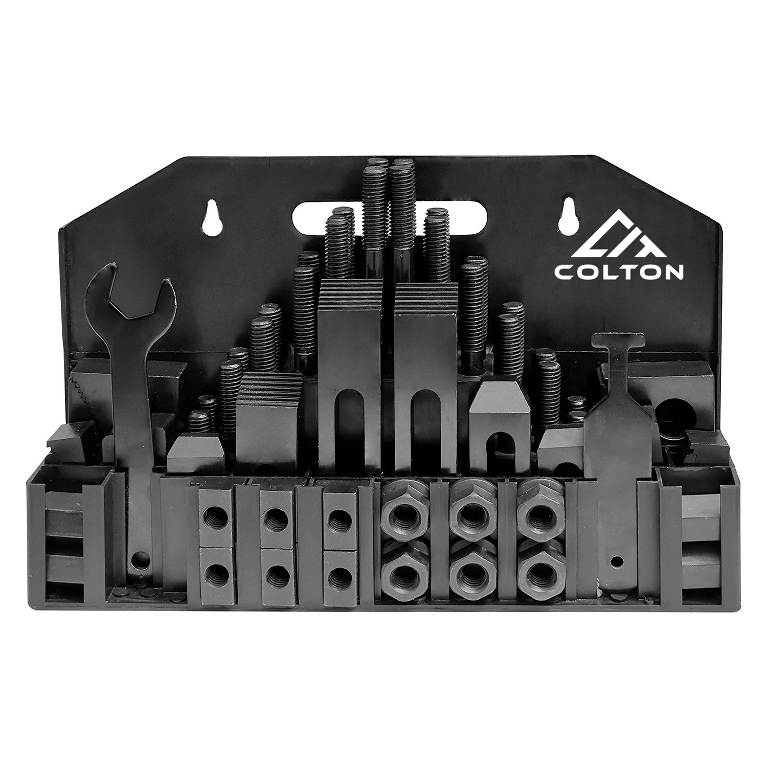Colton Industrial Tools 58010 | 60Pc 5/8" T-Slot Clamping Kit 1/2"-13 ...
