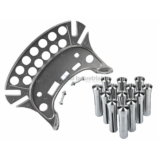 All Industrial 41092 | 13pc R8 Collet Set 1/8" to 7/8" for Bridgeport ...