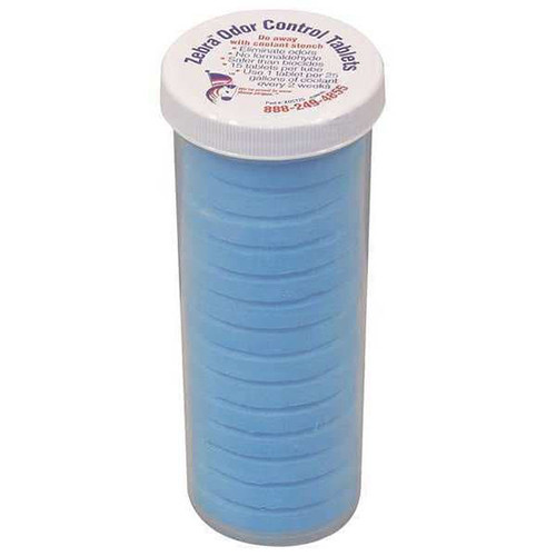 Zebra XOCT25 | 15pc 25 Gallon Odor Control Tablets - All Industrial ...