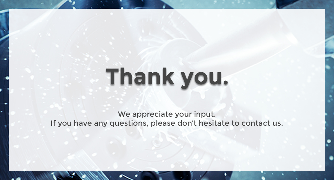 Survey Thank You