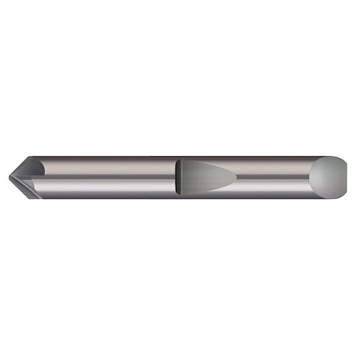 Micro 100 QCS-375-100X | 90 Degree Angle x 0.320" LOC x 0.3750" Shank x ...
