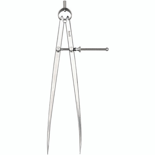 Starrett 83A-12 | 12" Yankee Spring-Type Divider with Flat Leg - All ...