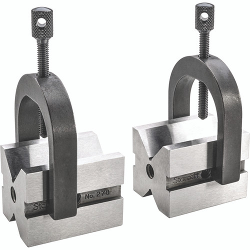 Starrett 278 | 1" Capacity V-Block & Clamp - All Industrial Tool Supply