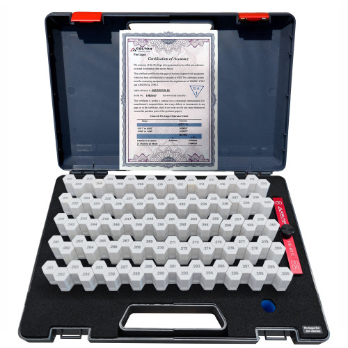 Colton Industrial Tools 0.301" to 0.4" 100 Pin Minus(-) Pin Gage Set
