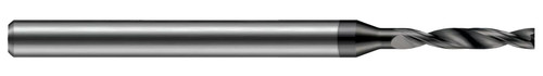 Harvey Tool FBF1250-C8 | 3.175 mm x 63 mm Carbide Micro Drill Bit