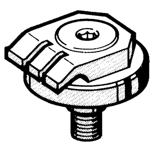 Mitee-Bite 25130 | M6 Screw Size x 15 N.m. Max Torque Raised Swivel ...