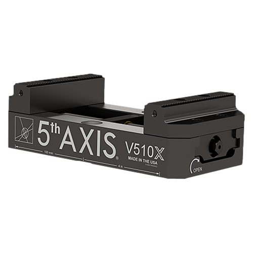 5th Axis V510X | 45 Degree x 125.70mm Width Self-Centering Vise - All ...