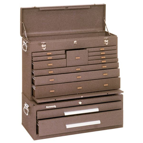 Kennedy 52611B + 5150B | 11 Drawer Mechanics'Chest & 2 Drawer Base ...